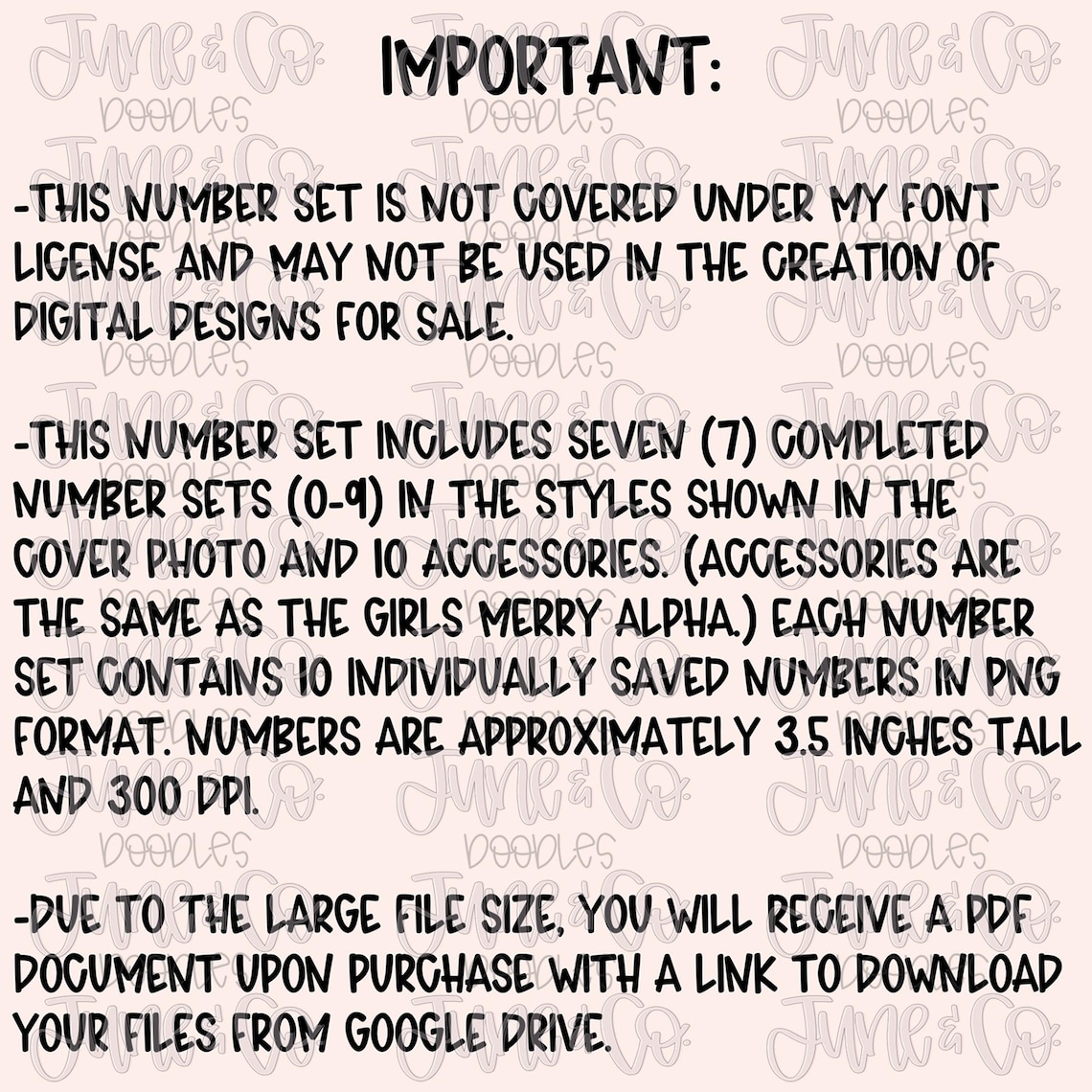 Girls Merry Number Set- PNG| Girls Christmas Alpha| Individually Saved ...
