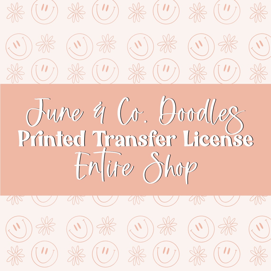 Printed Transfer License License- Entire Shop - Etsy