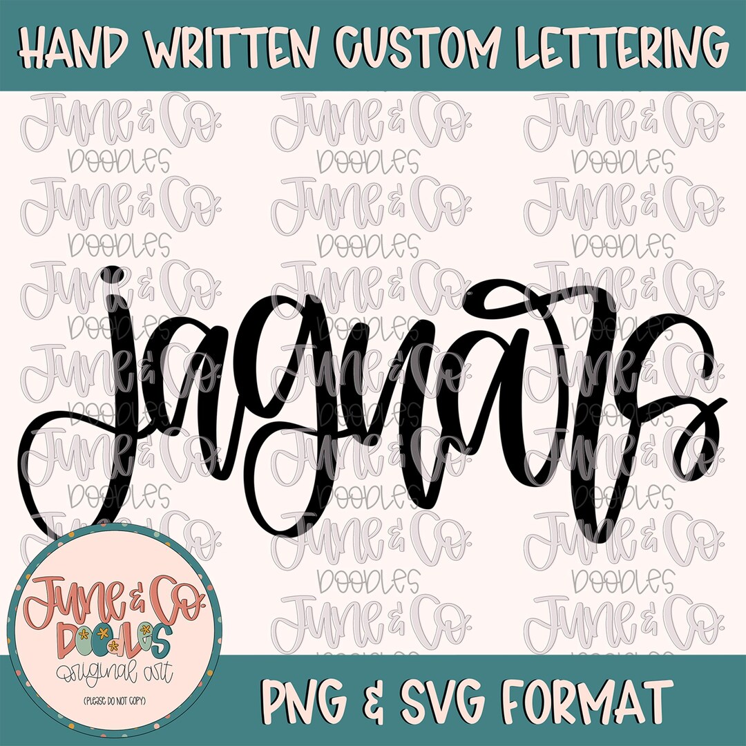 Jaguars Mascot Lettering PNG| Team Spirit Sublimation File| Sports Team ...