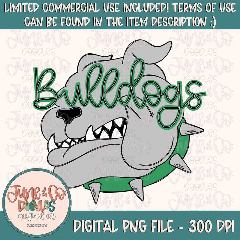Bulldog Face Png - Etsy