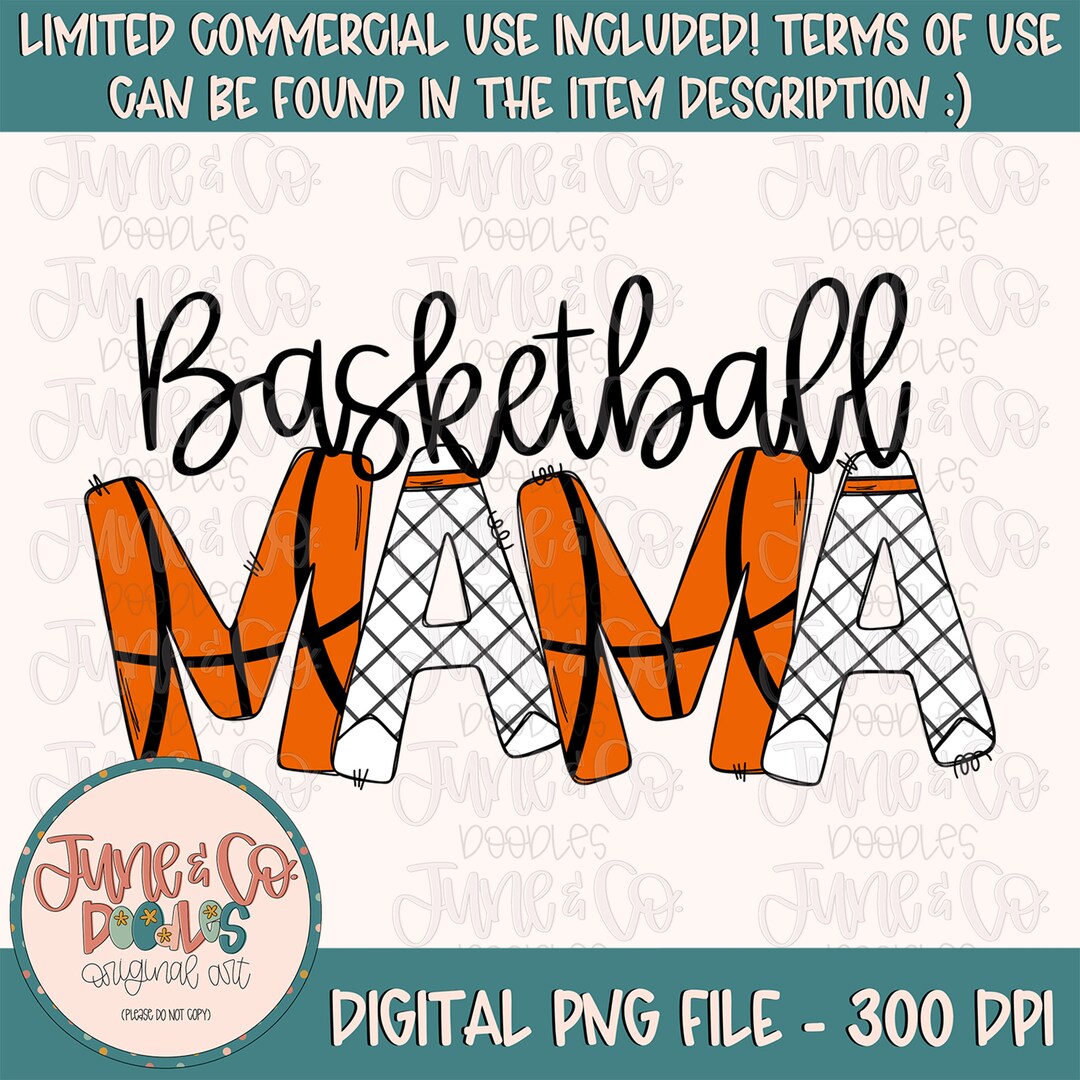 Basketball Mama PNG| Sports Mom Sublimation File| Basketball Season ...