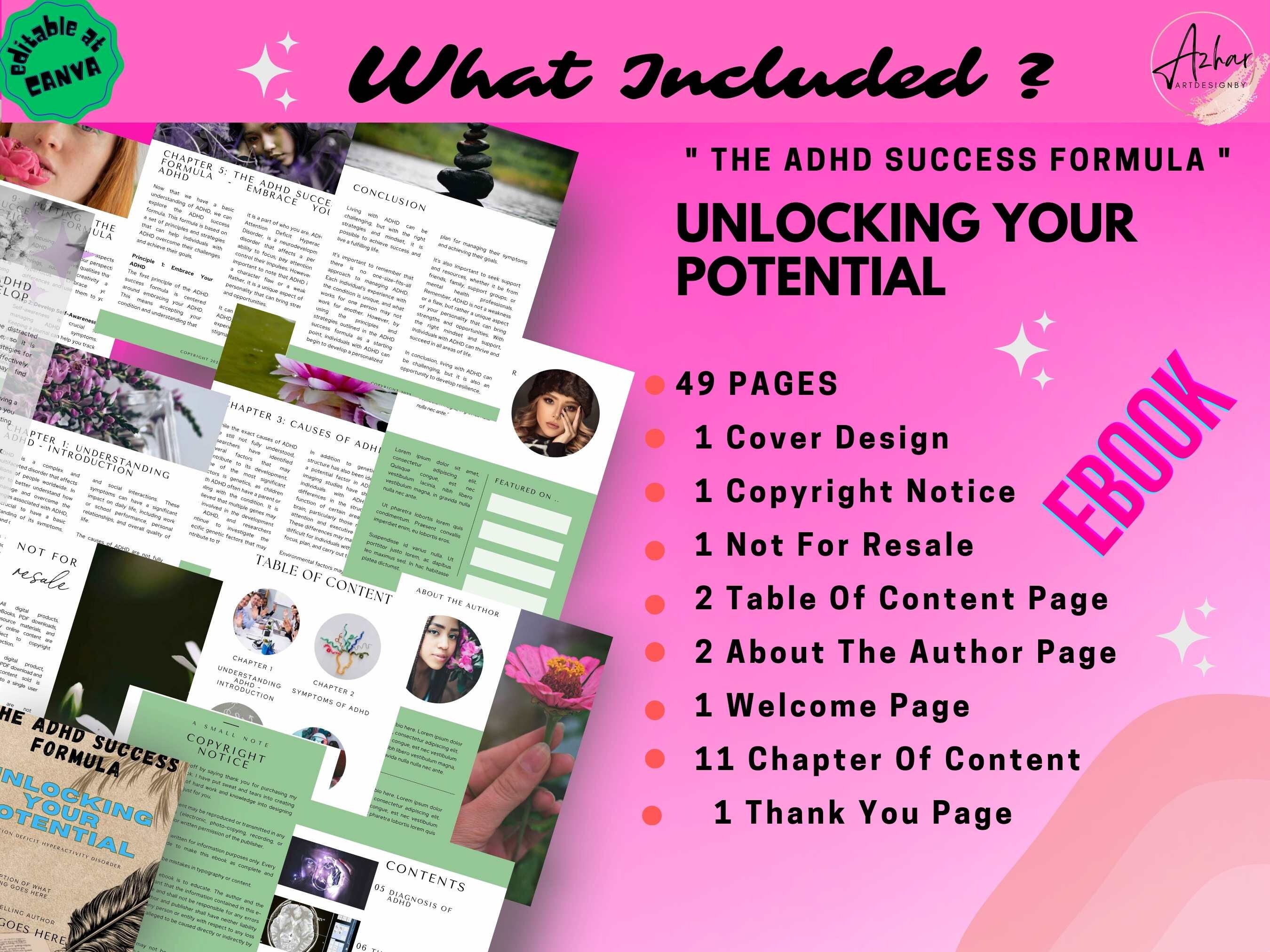 Done for You ADHD Success Formula Brandable Coaching Program, Ebook ...