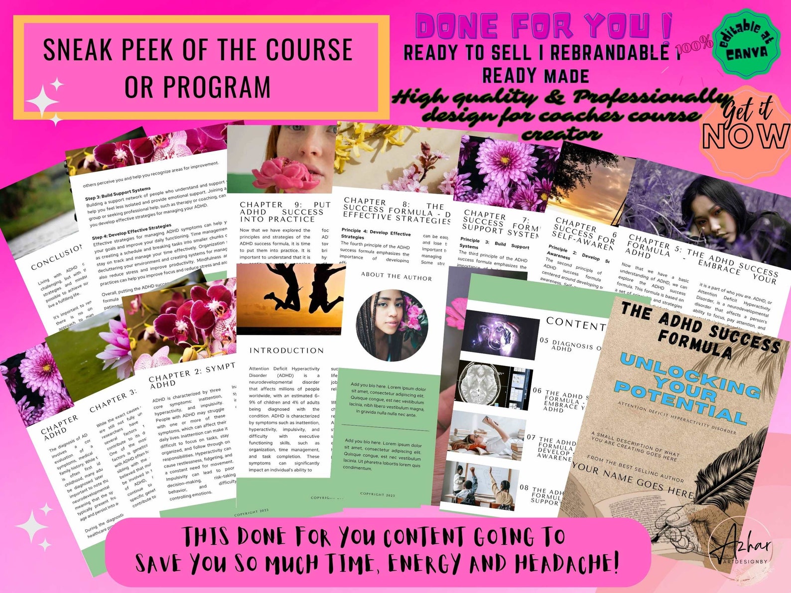 Done for You ADHD Success Formula Brandable Coaching Program, Ebook ...