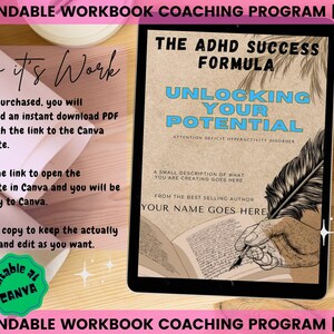 Done for You ADHD Success Formula Brandable Coaching Program, Ebook, Guide | Content for ADHD ...