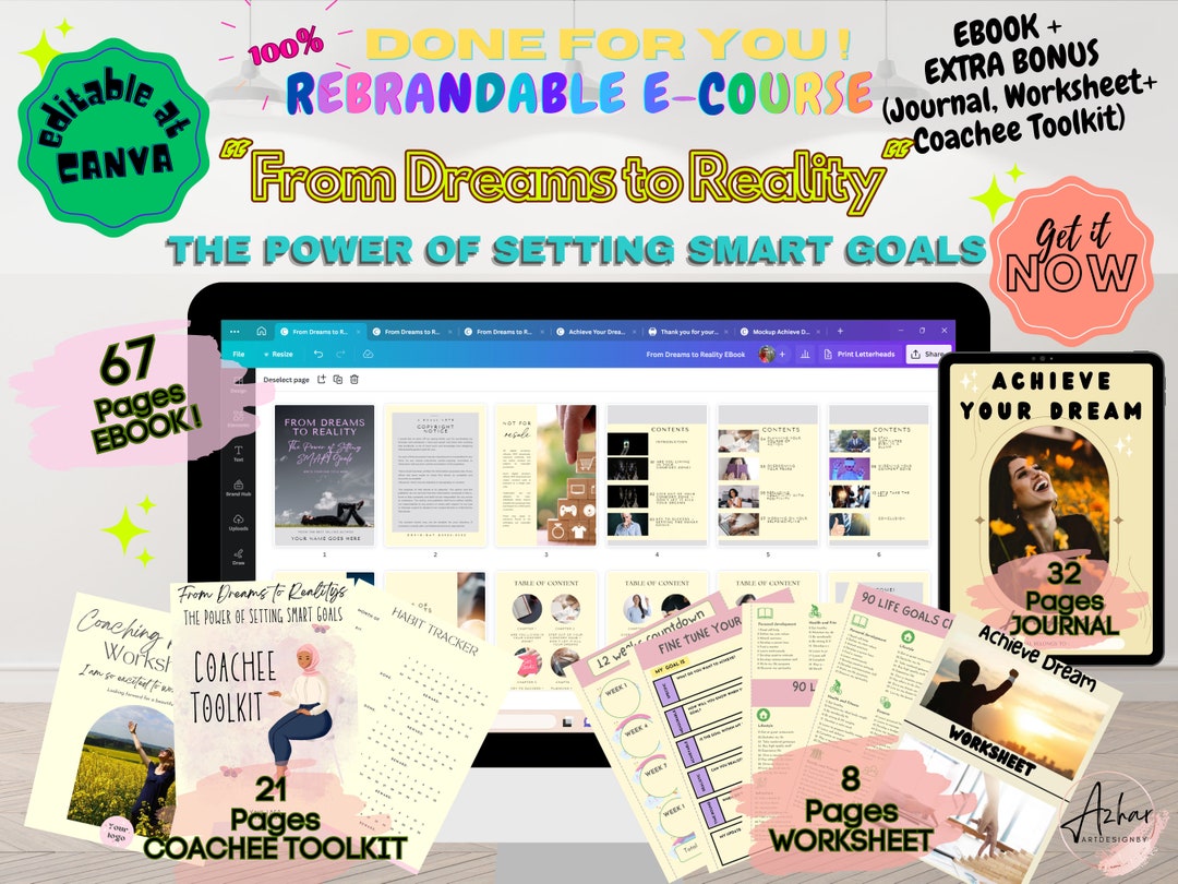 Brandable Coaching Program | Dare to Dream Done for You Workbook ...