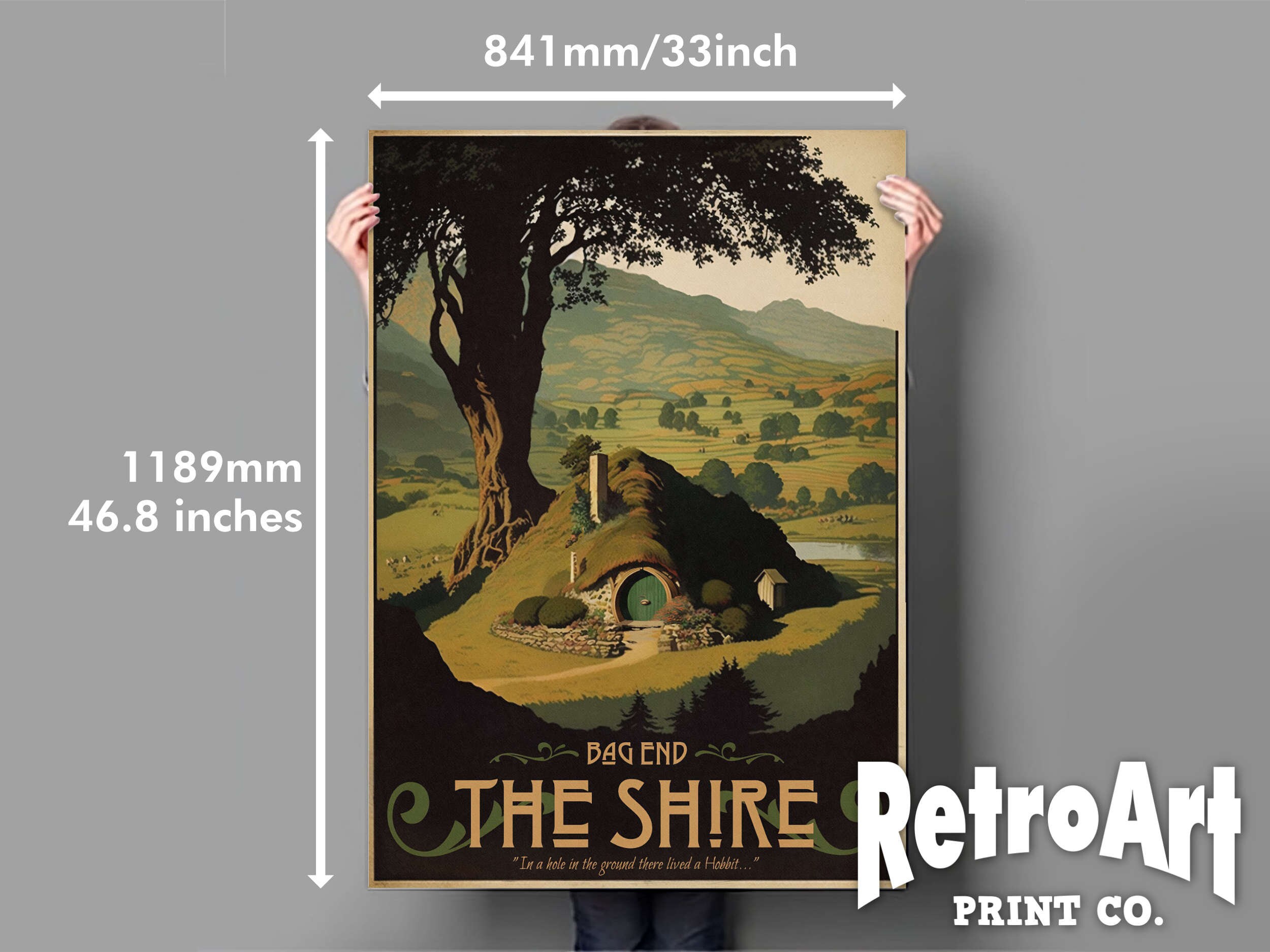 Bag End - the Shire - Tolkien - Lord of the Rings-middle Earth ...