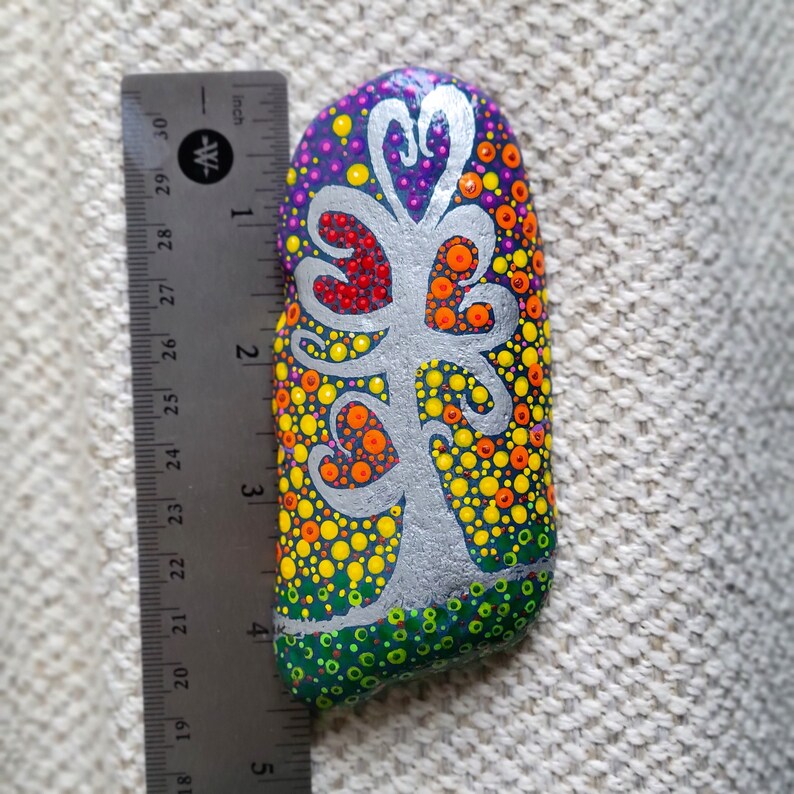 TREE of LIFE DOT Painted Rock - Etsy