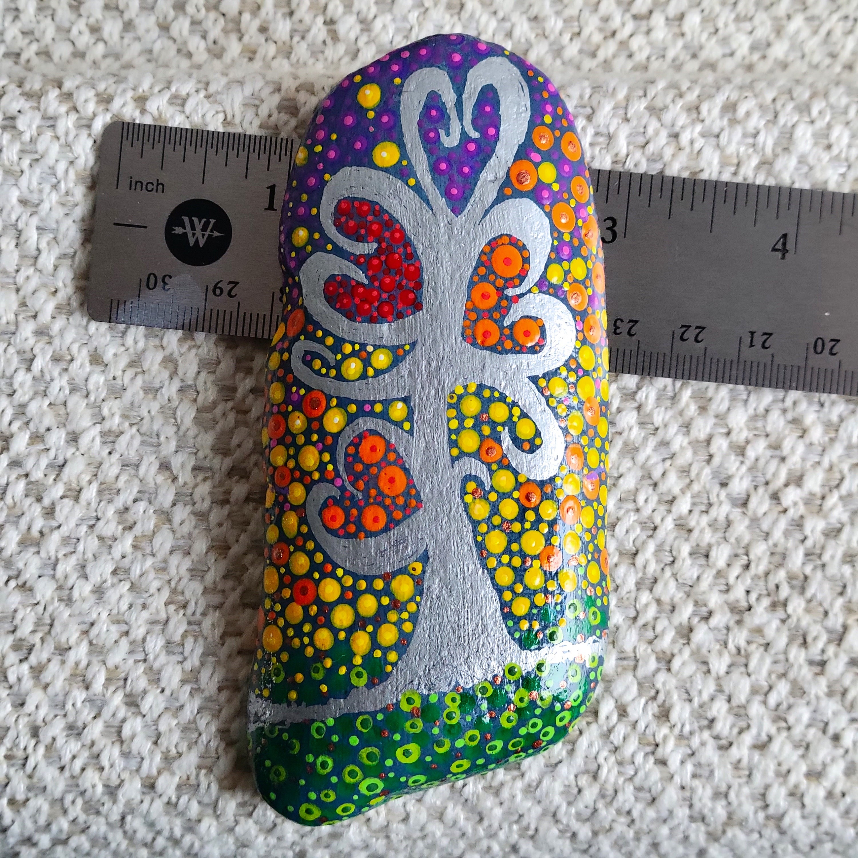 TREE of LIFE DOT Painted Rock - Etsy
