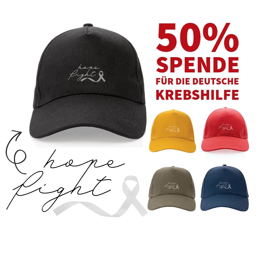 Chemotherapy Cap "hope Fight" With Cancer Ribbon | Unisex Cap for ...