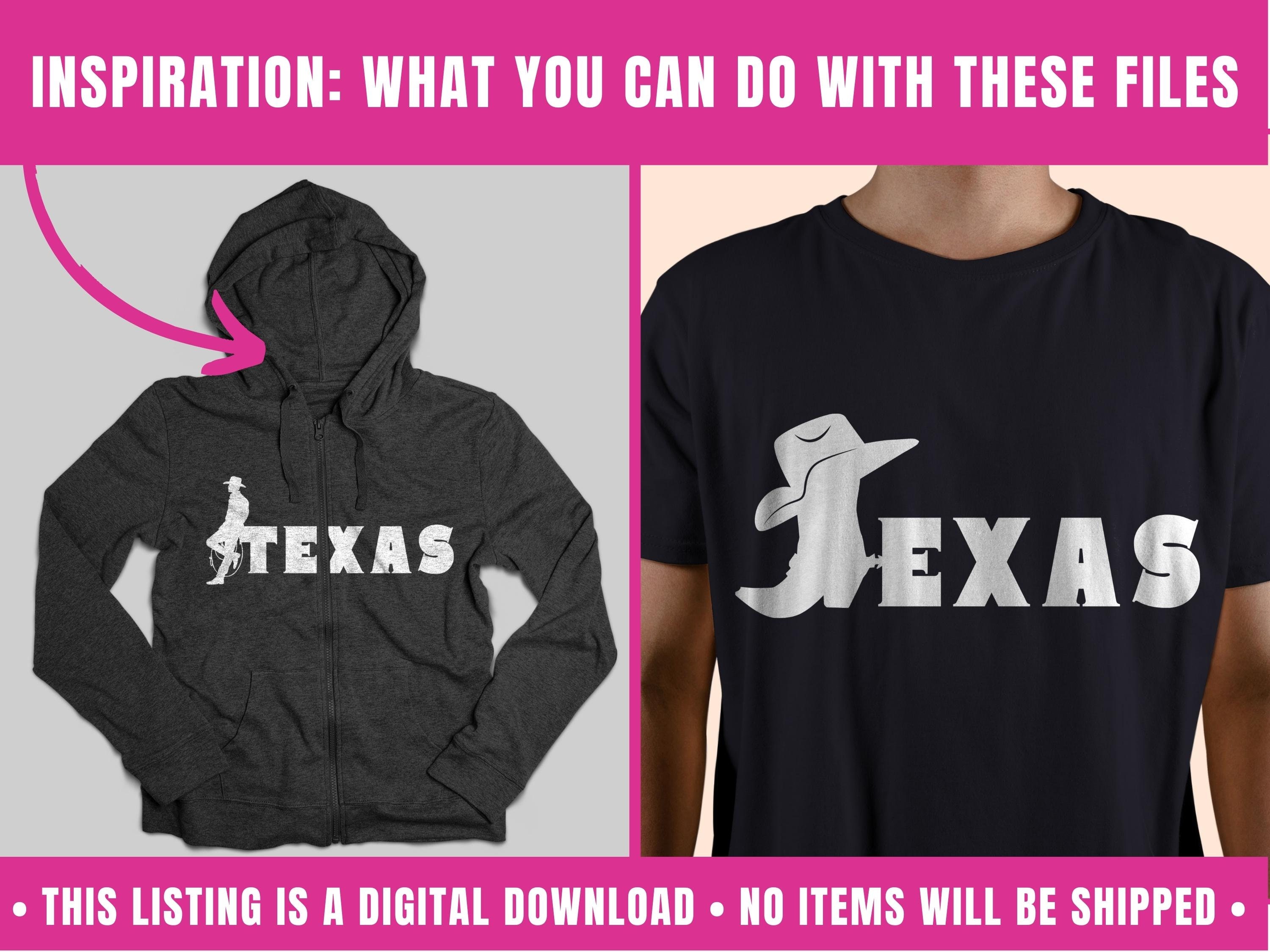 Texas SVG Bundle With State of Texas Svg for Cricut, Texas Outline Svg ...
