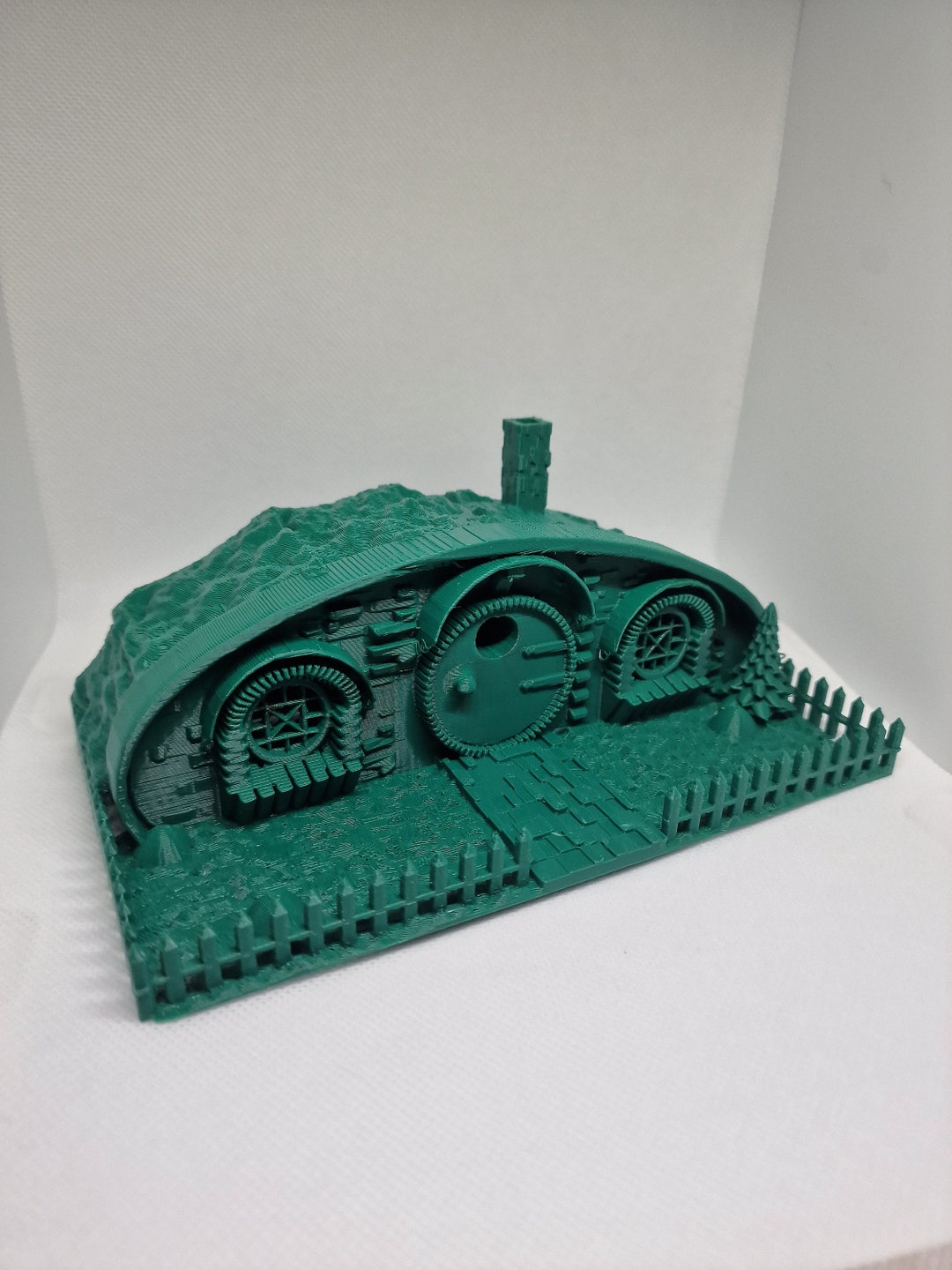 Bilbo's Hobbit Hole Home in the Shire Miniature Scale Model From the ...