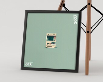 Paperboy Gaming Wall Art Nintendo NES 8 Bit Gift Retro Game Art 8 Bit ...