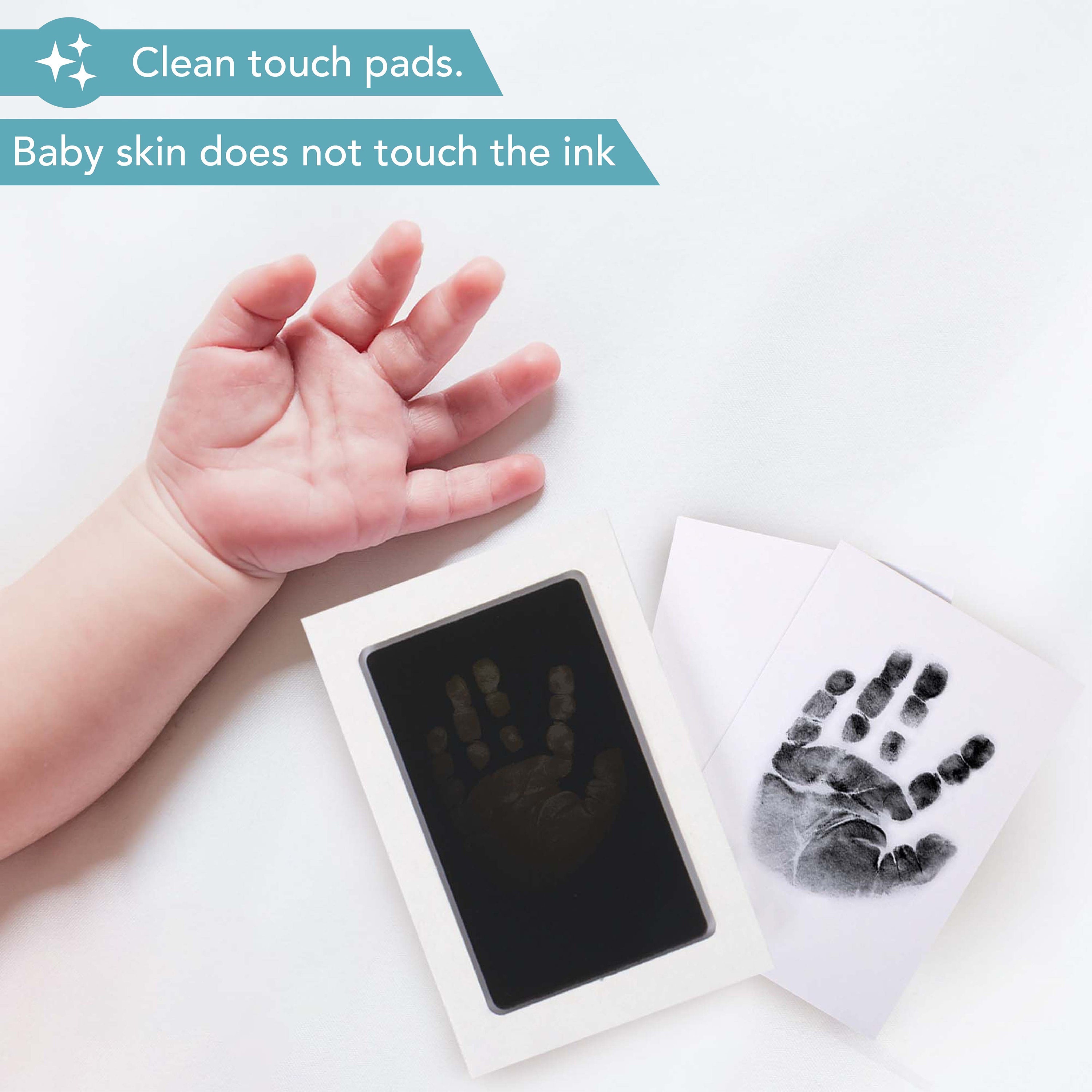 Baby Handprint & Footprint Photo Frame Kit Newborn Boys Girls Gift ...