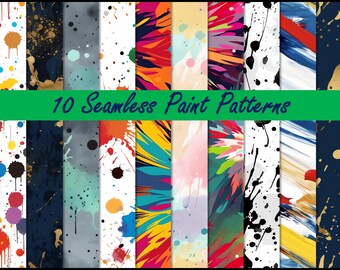 10 Repeatable Wave Patterns Seamless Digital Download for - Etsy