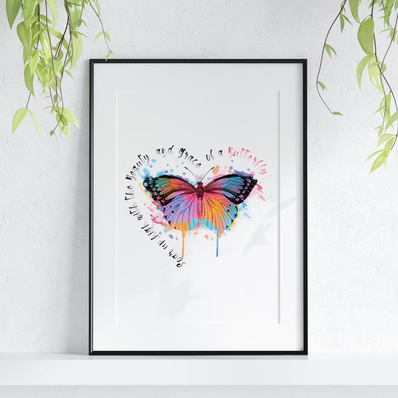 Butterfly Quotes Butterfly Inspirational Quotes Set Motivational ...