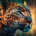 5x Colourful Leopard Digital Art Print, Wall Art, AI Generated, AI Art ...
