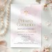 First Holy Communion Invitation Spanish, Girls Pink Primera Comunion ...