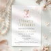 First Holy Communion Invitation Spanish, Girls Pink Primera Comunion ...