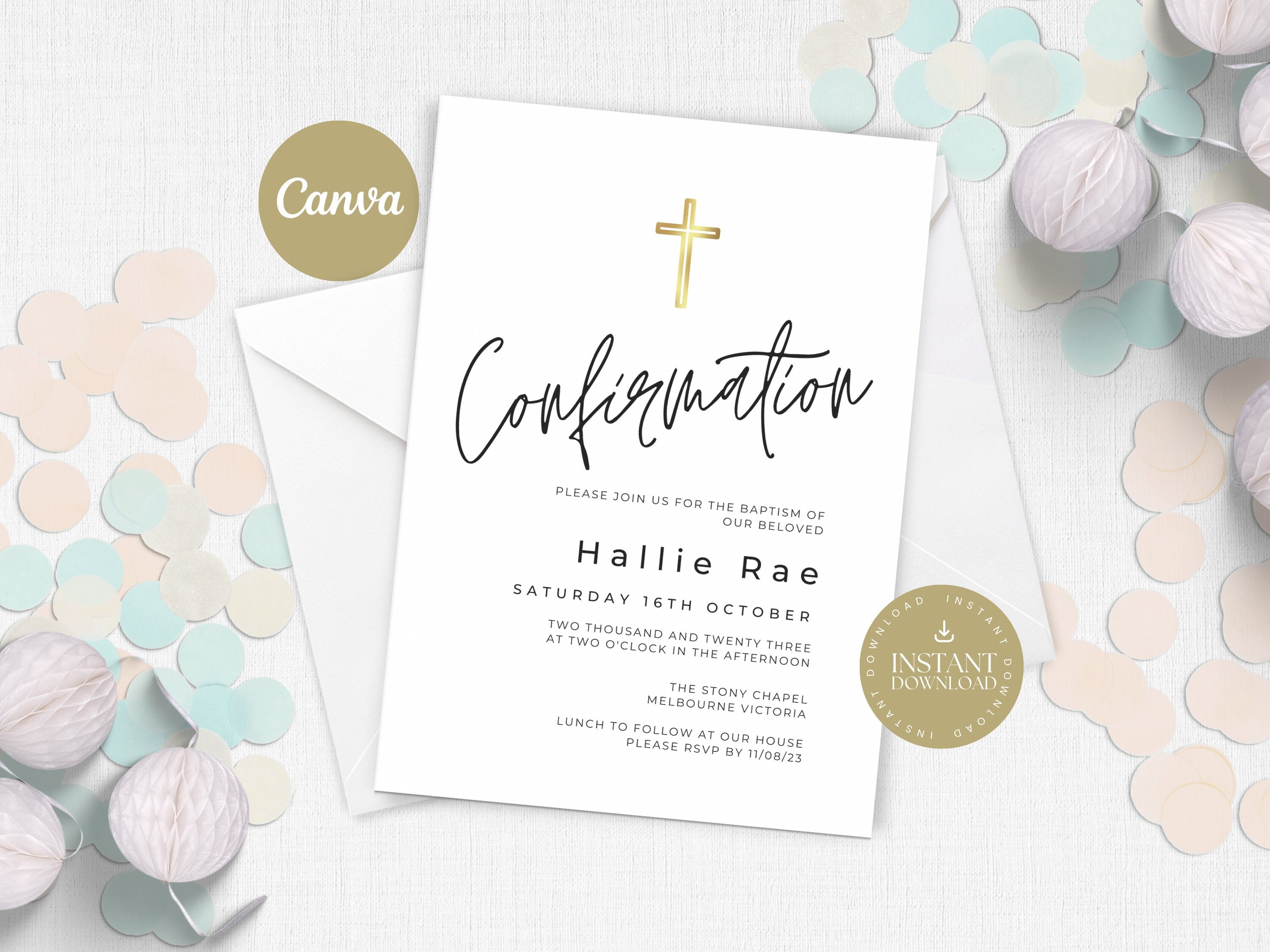 Confirmation Invitations