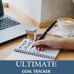 Digital GOAL TRACKER| Better Life Guide,life Goals Guide,self ...
