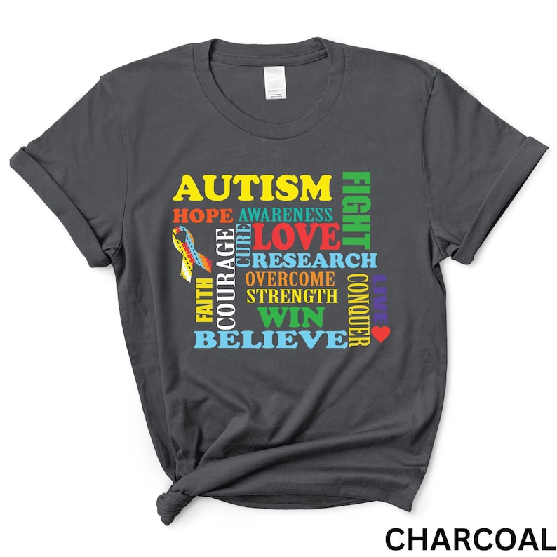 Autism Awareness Shirt Autistic Shirt Autism Kids Tshirt Autism Mom ...