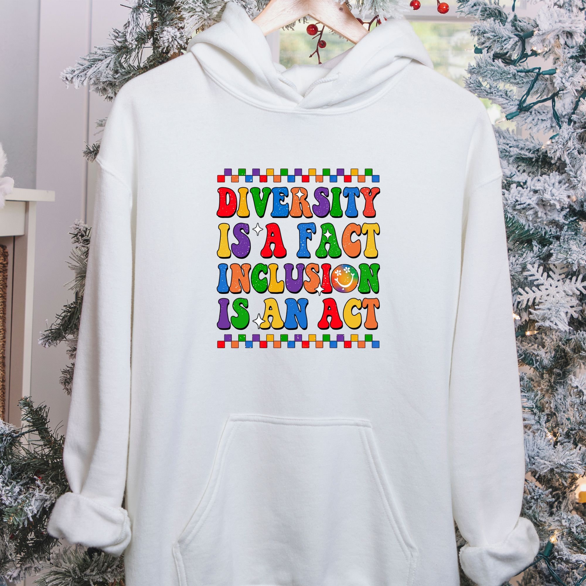 Diversity is A Fact Inclusion is an Act Sweatshirt Special Education ...