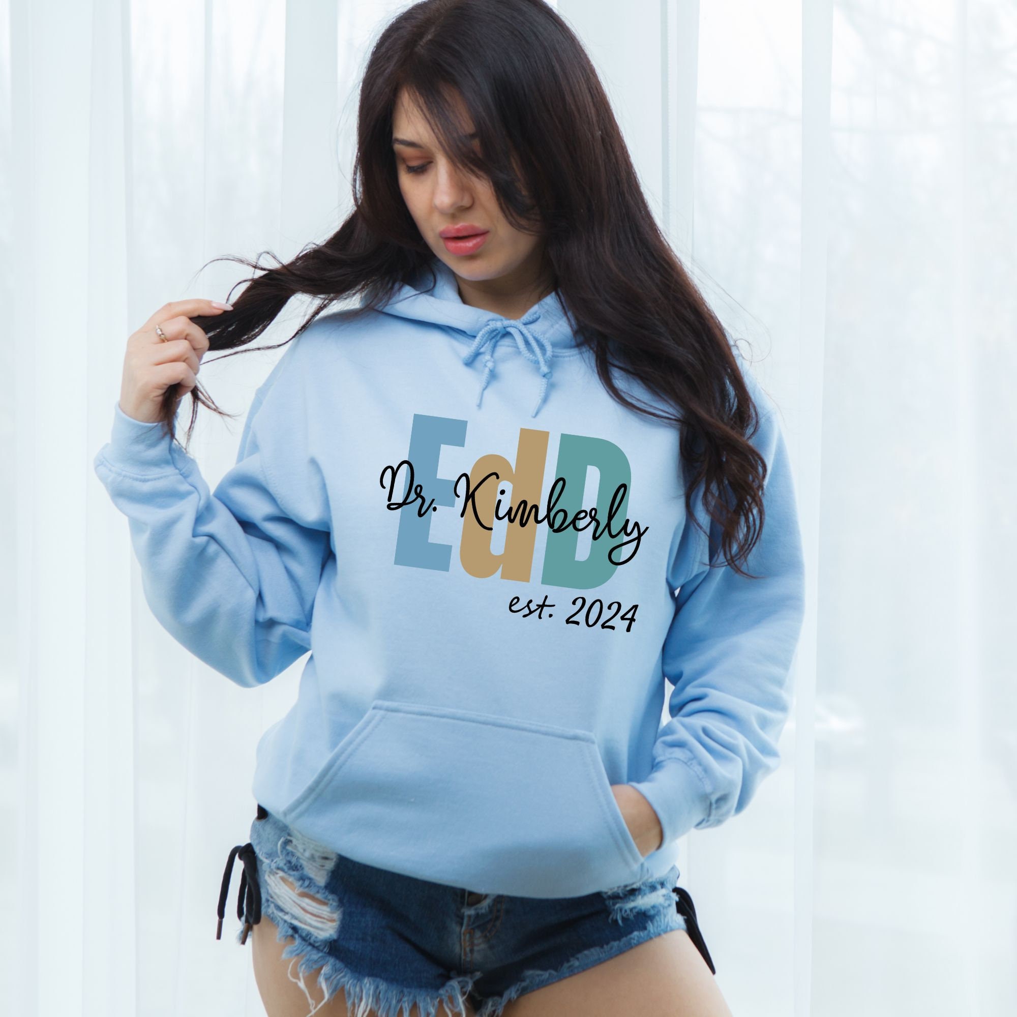 Custom Edd Graduation Shirt Doctor of Education Sweatshirt Personalized ...