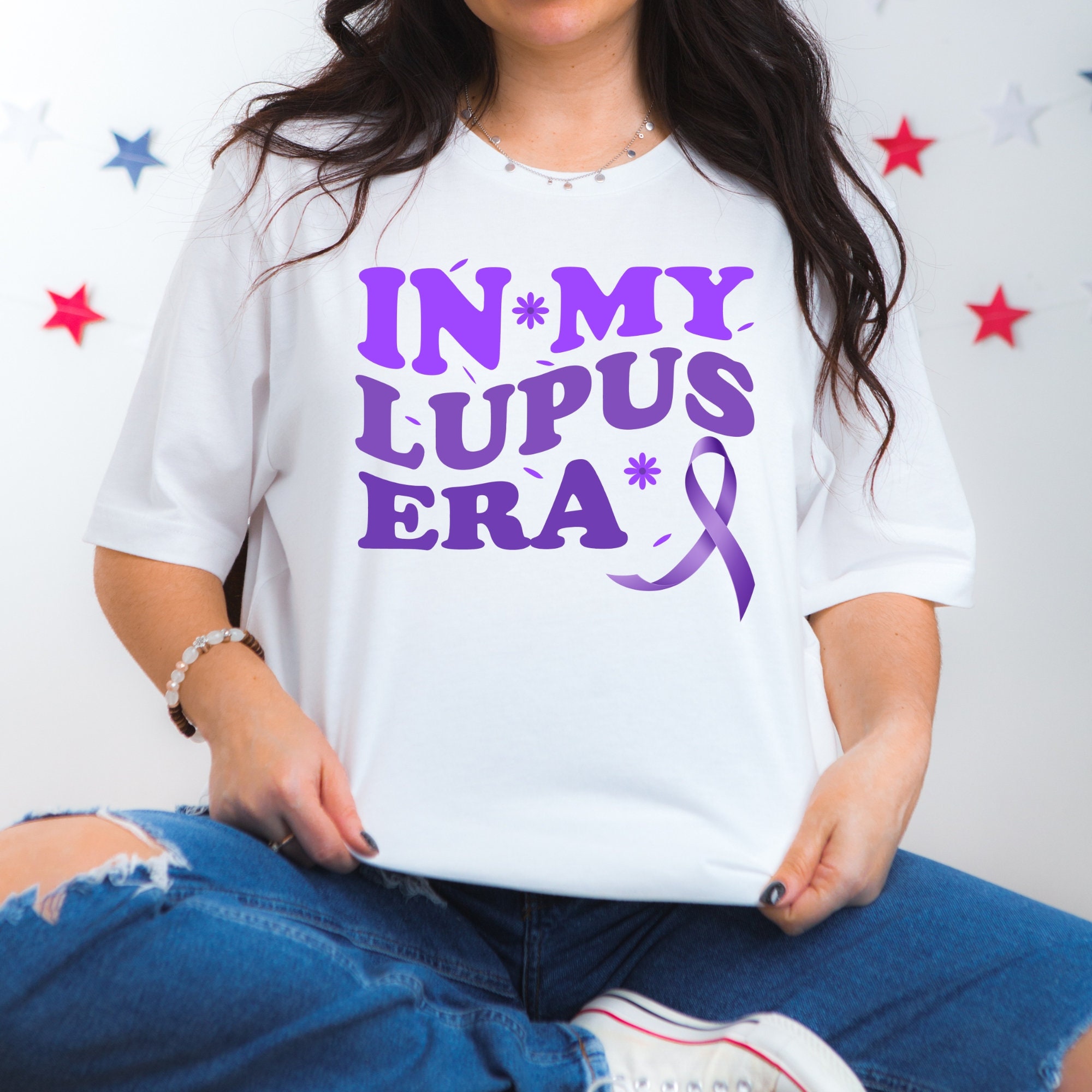 In My Lupus Era Shirt Lupus Purple Ribbon T Shirt Lupus Awareness Shirt ...