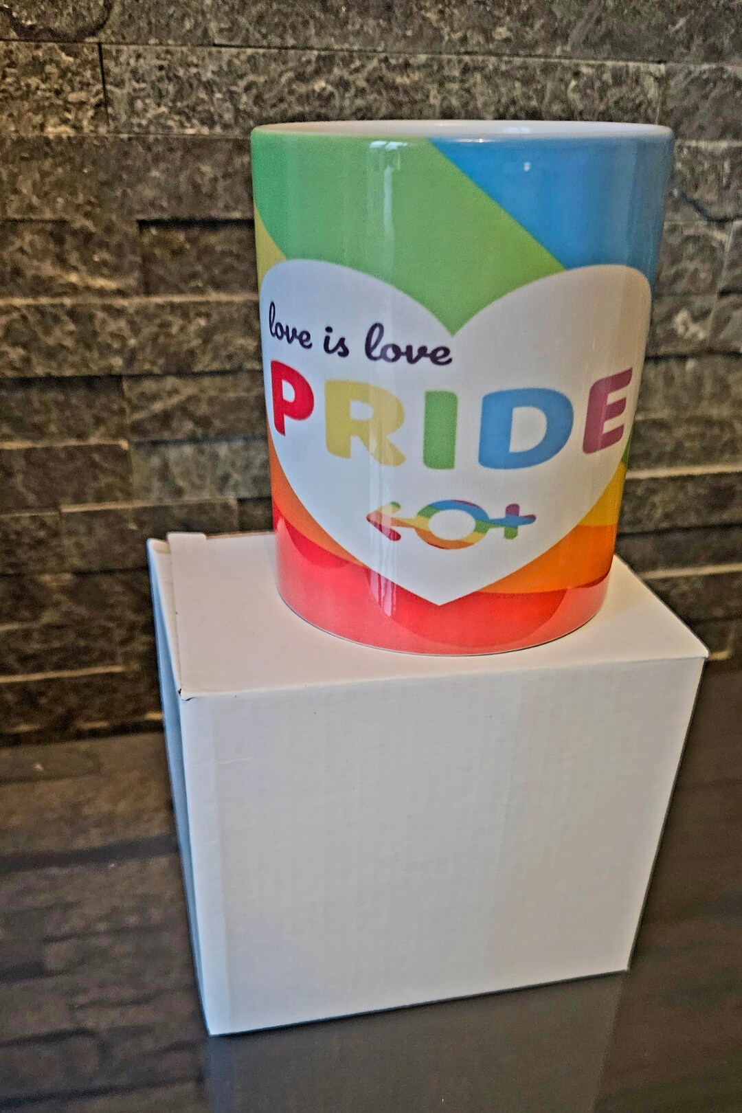 LGBT Pride Flag Mug - Etsy