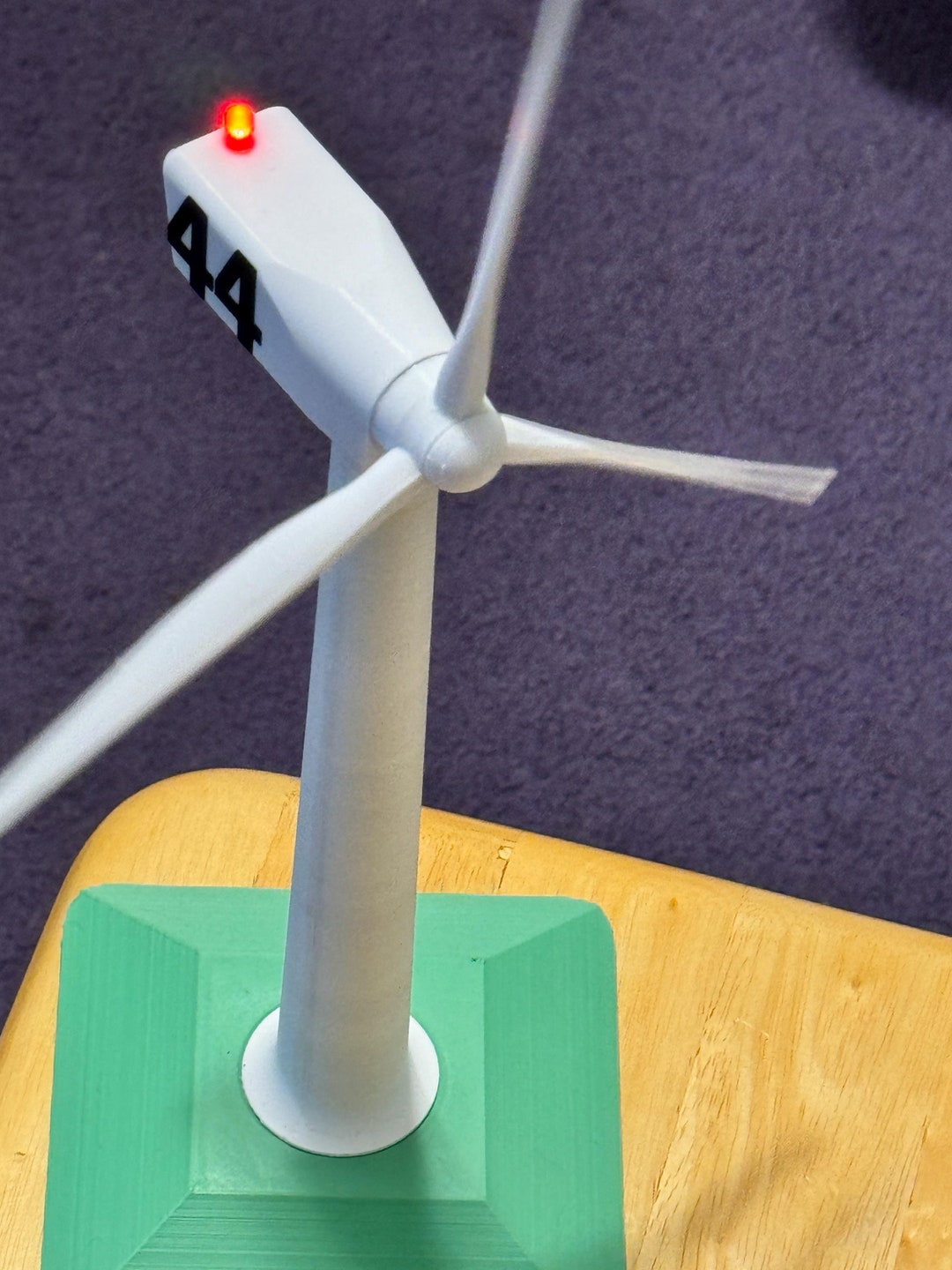 Wind Turbine 3D Print Files for Battery Powered Model - Etsy