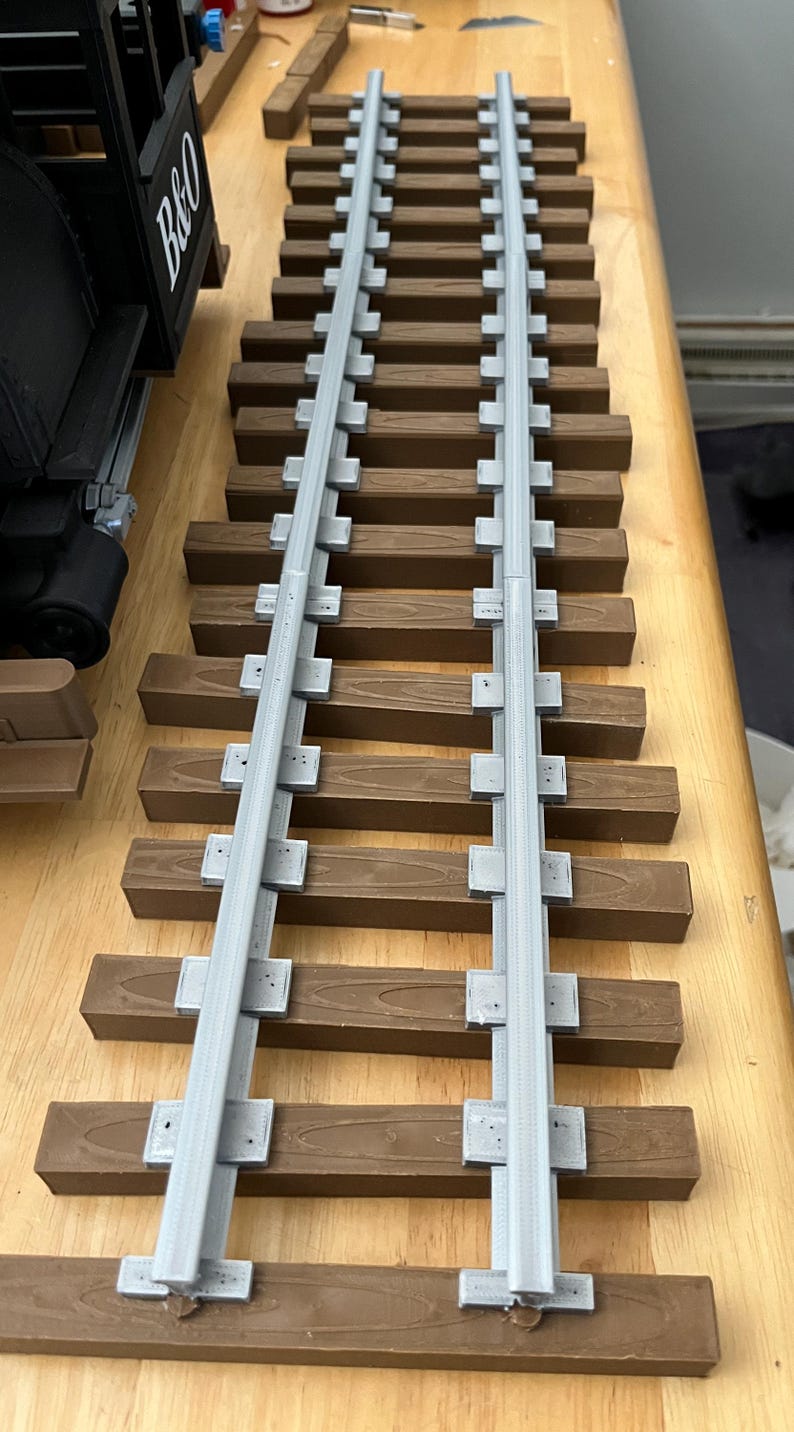 Steam Engine Railroad Track for HK Porter - Etsy