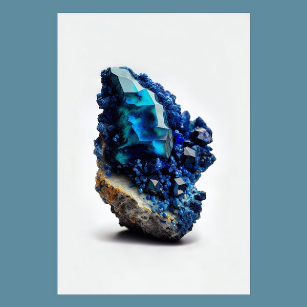 Mineral Drawing - Etsy