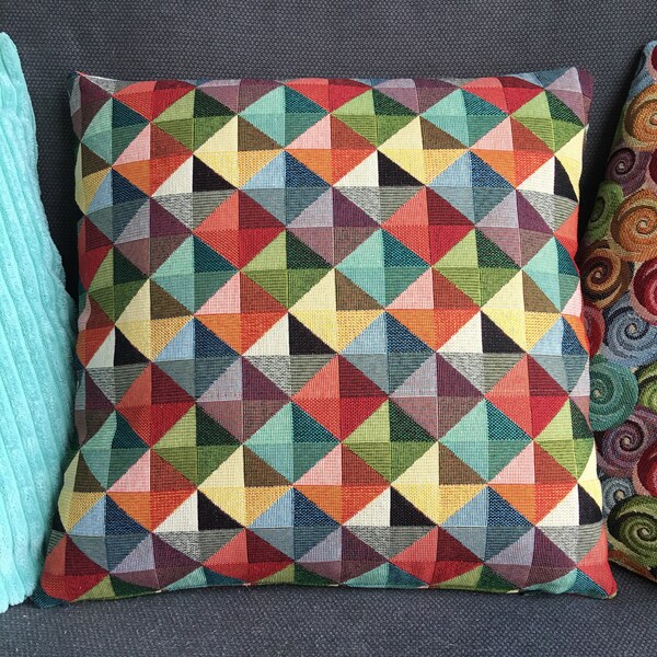 Triangle Cushion - Etsy