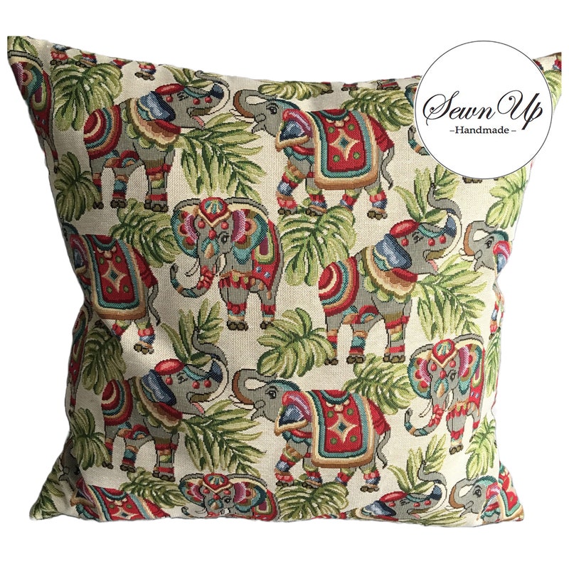 Elephant Cushion - Etsy UK