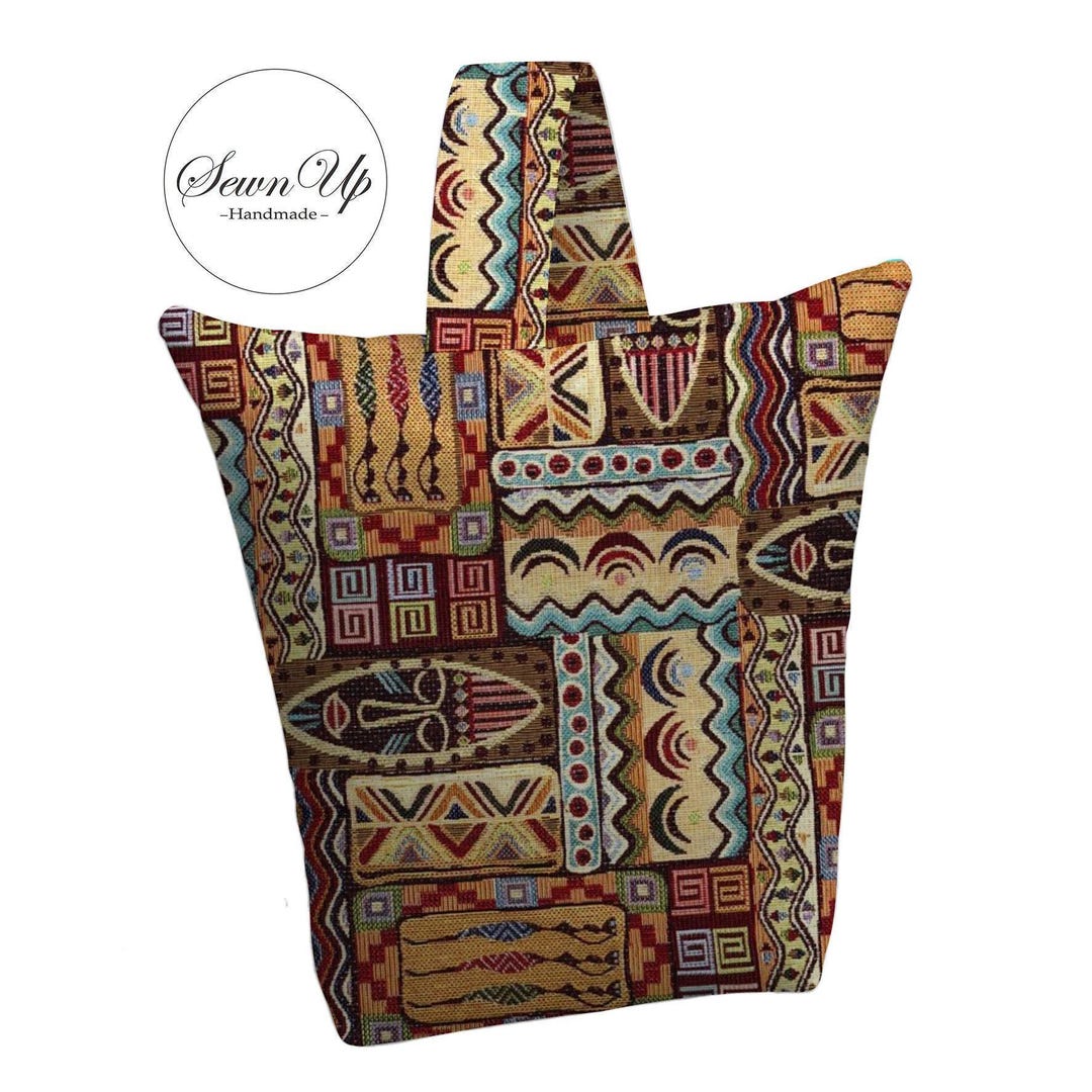 Unfilled Fabric Doorstop 3 Sizes Kenya African Tapestry Handmade Door ...