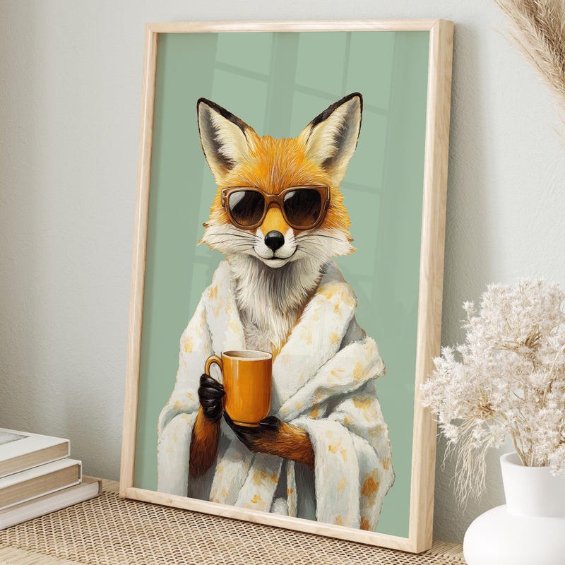 Lustige fuchsbilder - Etsy.de