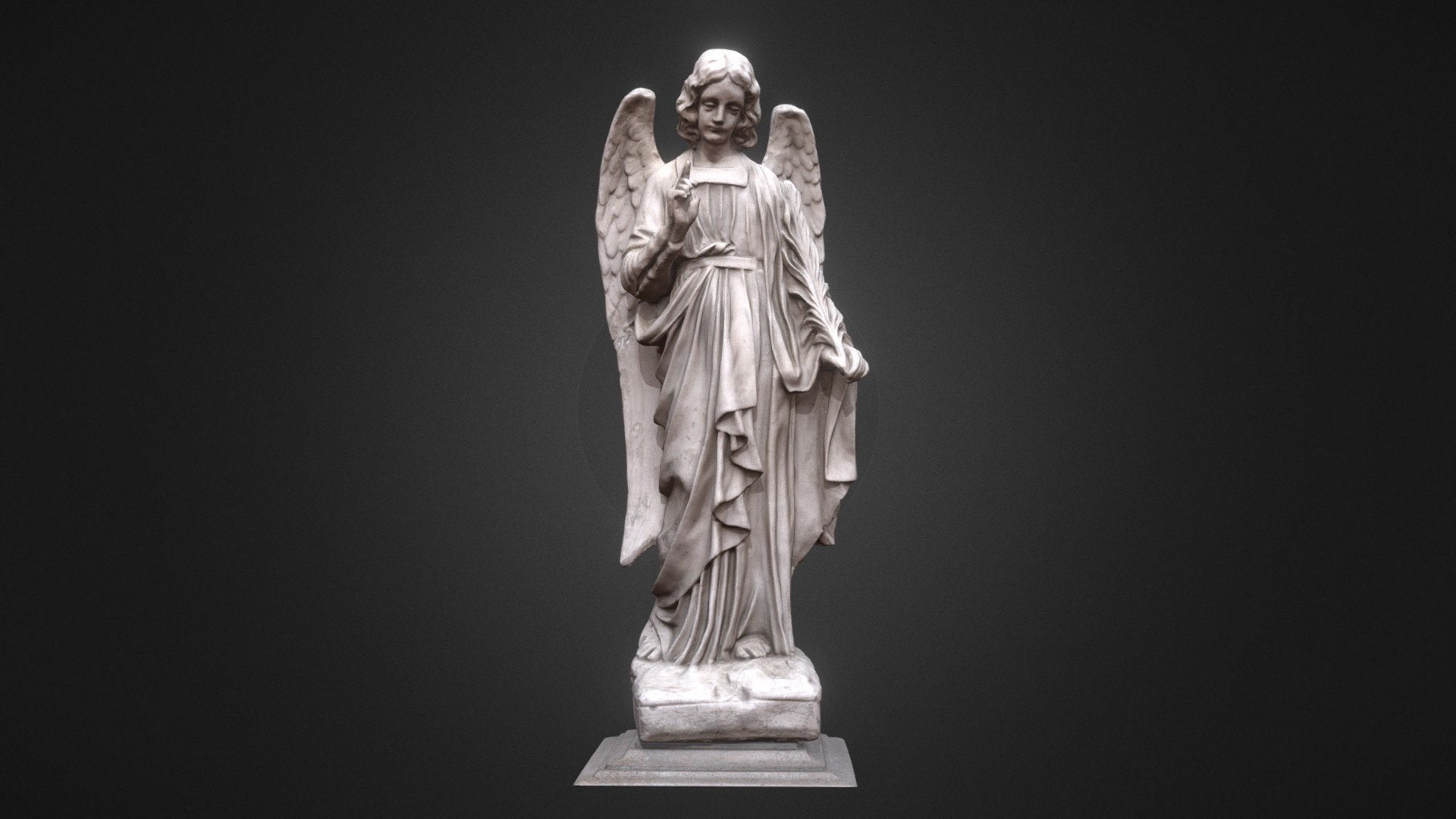 Stunning Orthodox Angel Statue 3D Scanned - Etsy