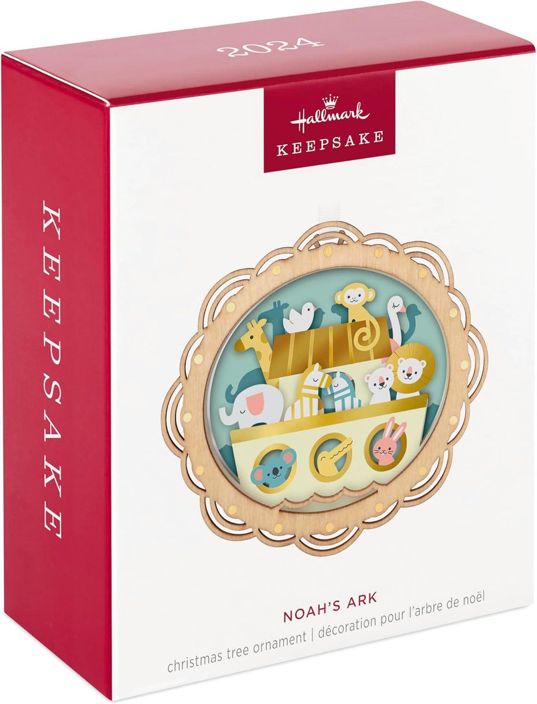 Hallmark Noah's Ark Papercraft 2024 Hallmark Keepsake Ornament NEW in ...