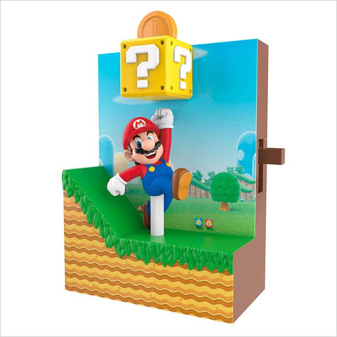 Hallmark Nintendo Super Mario Collecting Coins 2024 Hallmark Keepsake ...