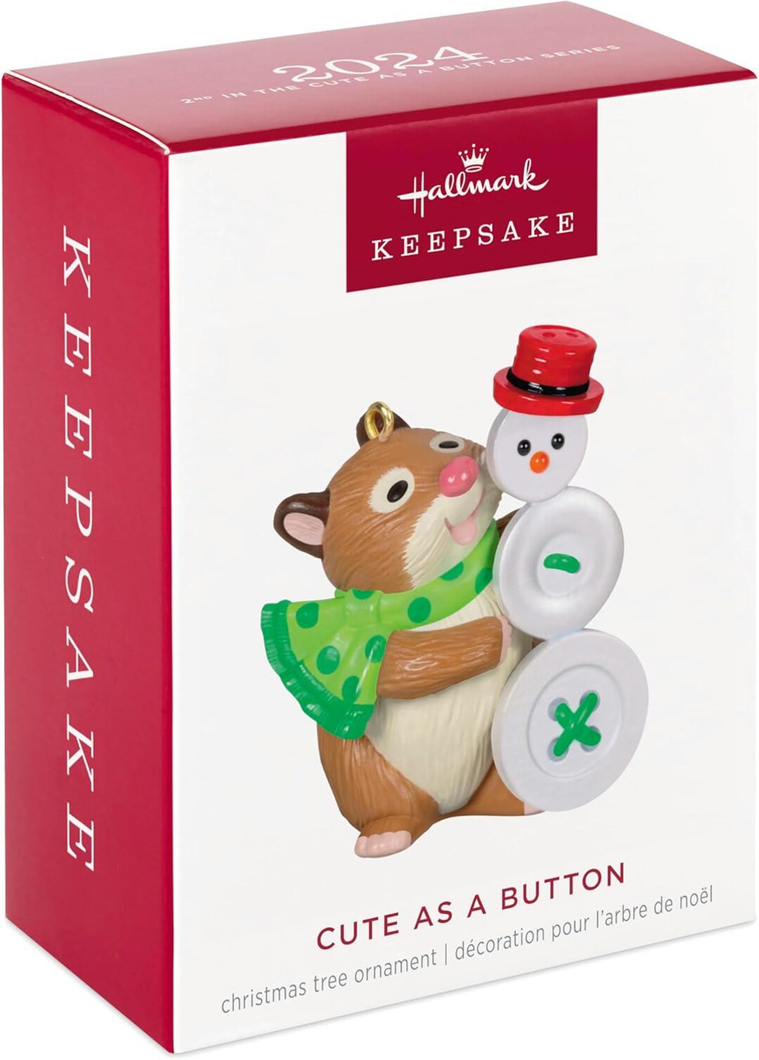 HALLMARK Cute as a Button Keepsake Ornament NEW in Box - Etsy