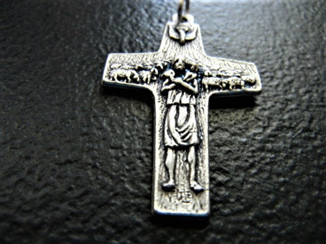 The Original Pope Francis Cross by Vedele 1 1/2 Inch Made in Italy ...