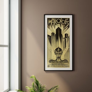 Metropolis Poster by Heinz Schulz-neudamm, Fritz Lang Movies, German ...