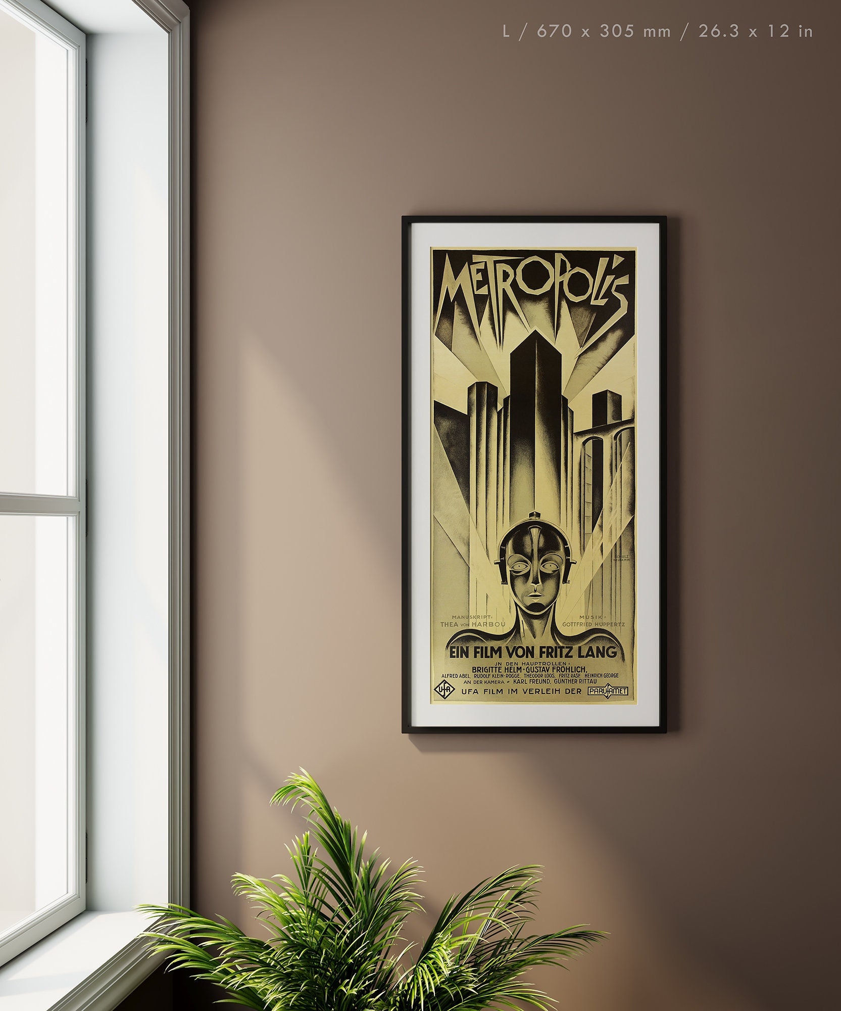 Metropolis Poster by Heinz Schulz-neudamm, Fritz Lang Movies, German ...