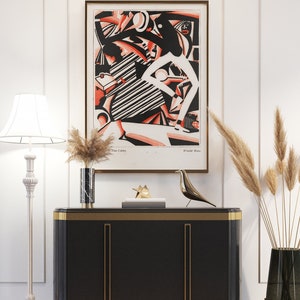 Drawing in Two Colors by Winold Reiss, Roaring Twenties Poster, Art ...