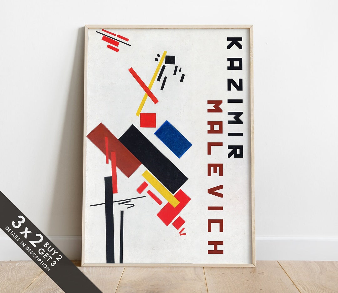 Kazimir Malevich House Under Construction Suprematist Art - Etsy