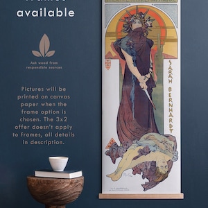 Medea by Alphonse Mucha, Art Nouveau Poster, Long Art Print, Wall ...