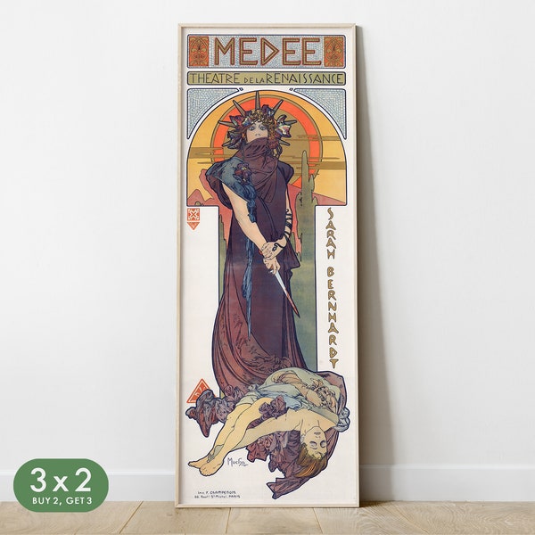Mucha Print - Etsy