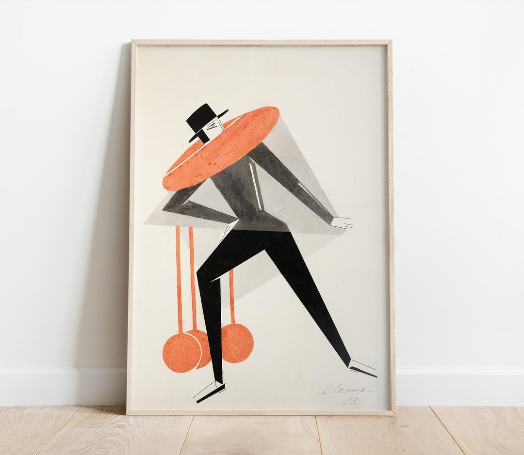 Alexandra Exter, Sketch II, Constructivist Art Poster Print, Vintage ...