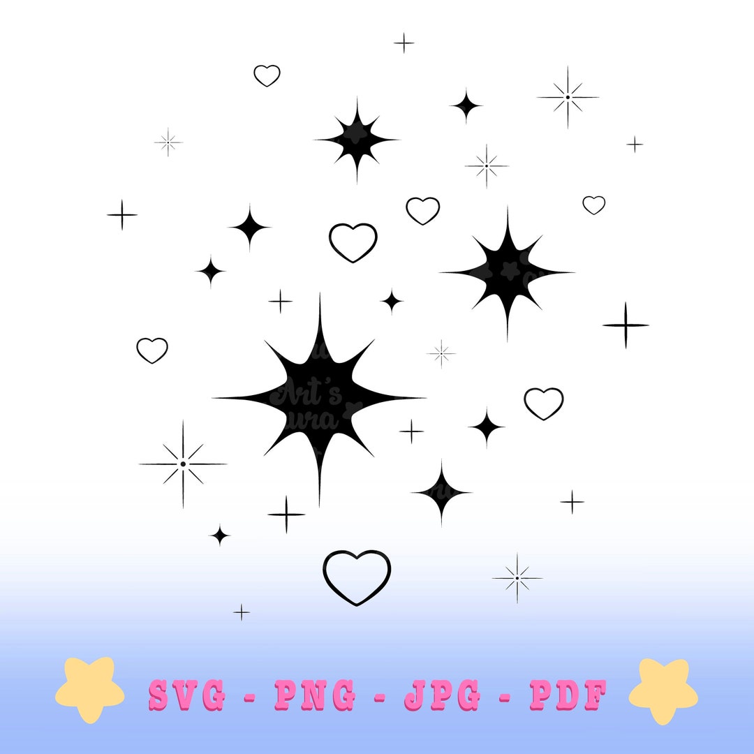 Love Sparkles Svg, Space, Digital Download, PNG, JPG, PDF. - Etsy
