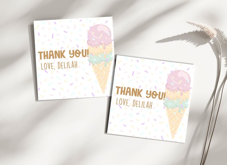 Editable Ice Cream Party Sign Heres the Scoop Welcome Sign Summer ...